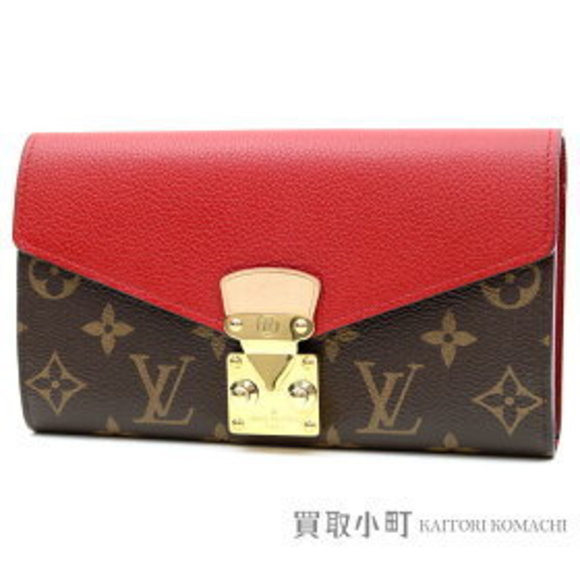 Louis Vuitton | Bags | Louis Vuitton Portefeuille Pallas Calf Zipper ...